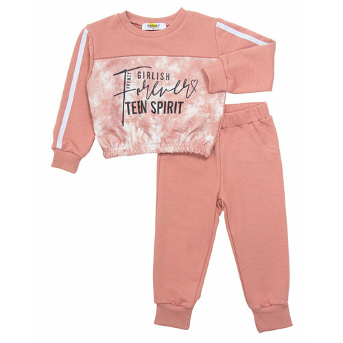 Комплект одежды Frenzy, размер 104, розовый
