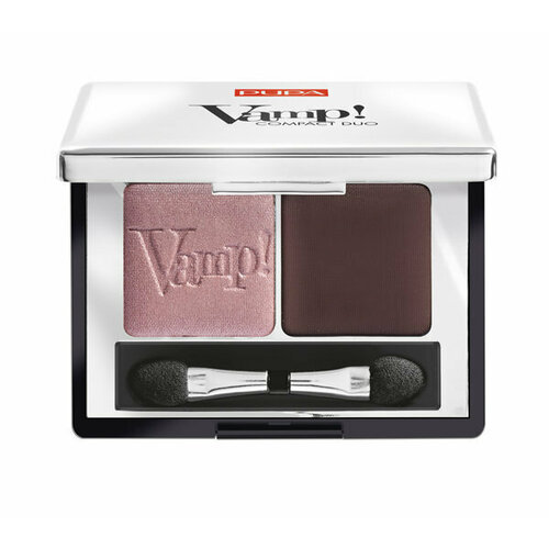 Тени для век 002 Pupa Vamp! Compact Duo Eyeshadow