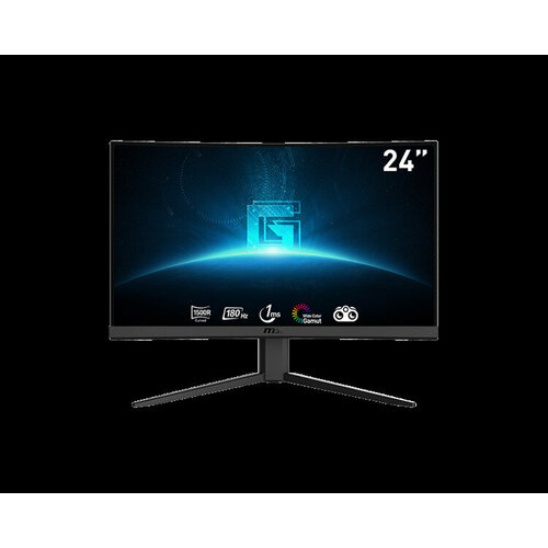 MSI G24C4 E2 23.6" 16:9 FHD(1920x1080) VA Curve 1500R, 1ms(MPRT), 3000:1, 100M:1, 250nit, 178/178, 2xHDMI 2.0, 1xDP 1.2, Tilt, VESA, 180HZ, Black, 1y