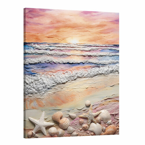 Интерьерная картина 50х70 "Морская живопись"