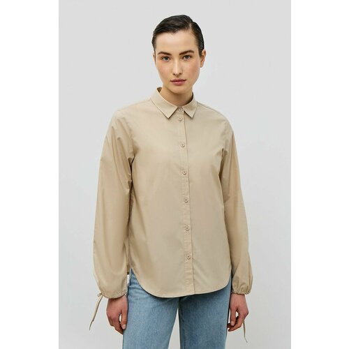 Блуза  Baon, размер 52, бежевый