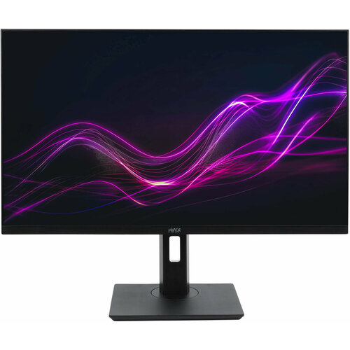 Монитор Hiper 27" KB2710 черный IPS LED 5ms 16:9 HDMI M/M матовая HAS 250cd 178гр/178гр 1920x1080 75Hz FreeSync VGA DP FHD USB 4.5кг