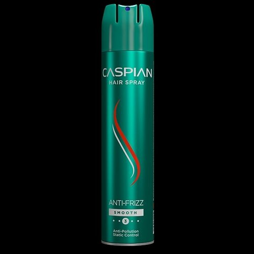 Лак для непослушных и вьющихся волос CASPIAN "Anti-Frizz" 250 мл, SMOOTH