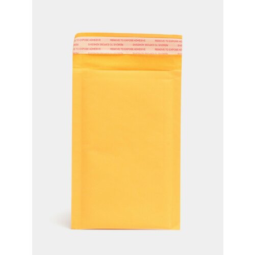 Желтые Курьерский, крафт пакет с воздушно-пупырчатой пленкой и клеевым клапаномпакеты Размер 15х20+4см, Количество 20