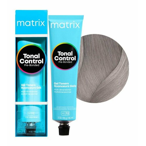 Matrix Тонер гелевый Tonal Control с кислым pH 10T Очень-очень светлый блондин титановый 90мл
