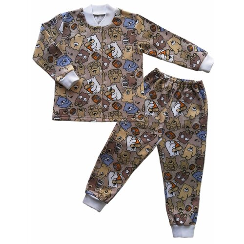 Пижама  Золотой ключик, размер 92, мультиколор, голубой