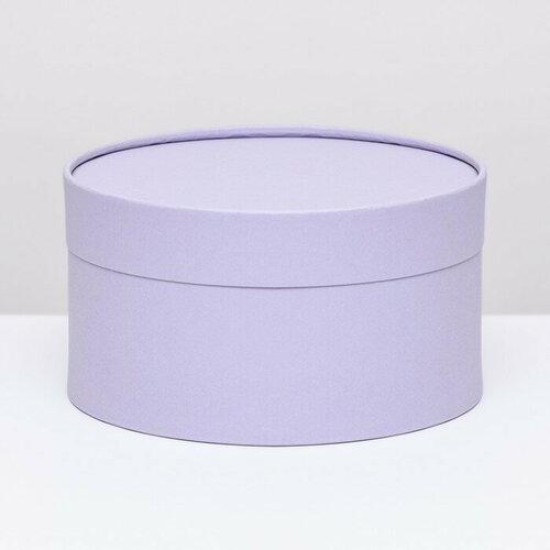 Подарочная коробка "Frilly" бледно-фиолетовая, завальцованная без окна, 21 х 11 см 10224224