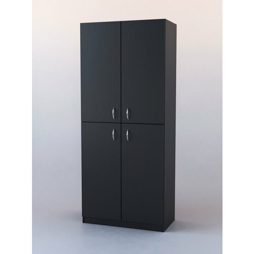Шкаф для аптек №1, Черный 90 x 45 x 210 см
