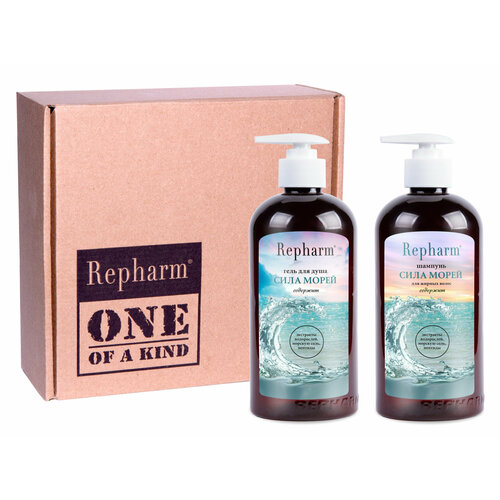 Шампунь Repharm в наборе Beauty Box Сила морей для жирных волос