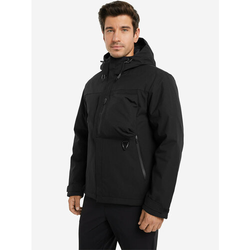 Куртка TOREAD Men's cotton-padded jacket, размер 52, черный