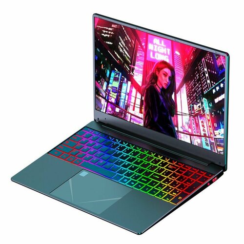 15,6 ноутбук RGB Intel Celeron N95 (3.4 GHz, 4 ядра), RAM 32 GB, SSD 256 GB, Intel UHD Graphics, Windows 10 Pro