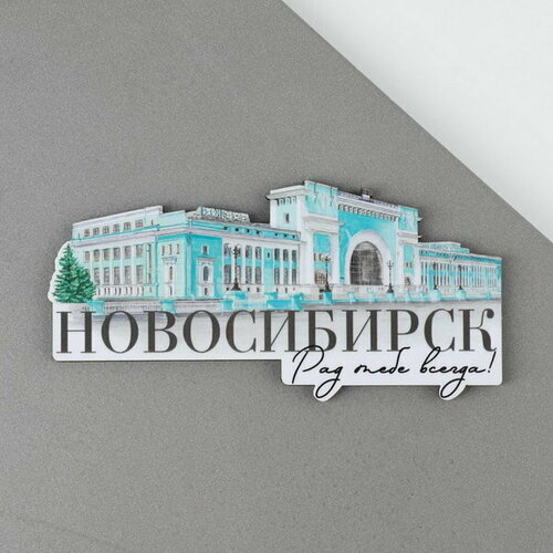 Магнит дерево "Новосибирск", 10 шт.