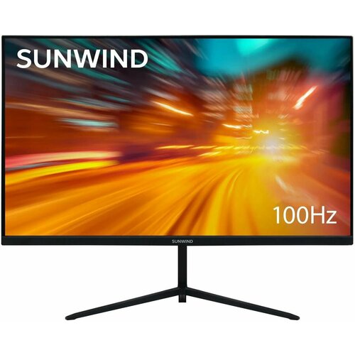 Монитор SunWind SM-24FV222 23.8", черный [sm24vb01]