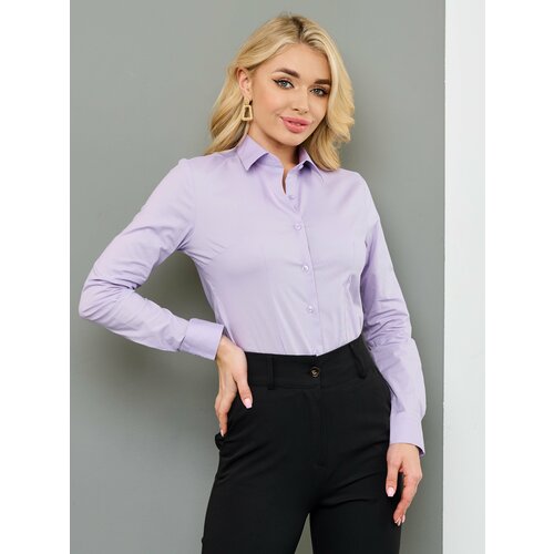 Рубашка  BAWER, размер 3XL, лиловый
