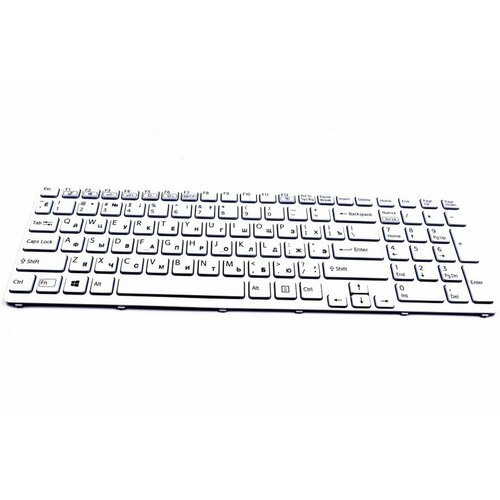 Клавиатура для Sony Vaio SVE1712P1R ноутбука с подсветкой клавиши 347883