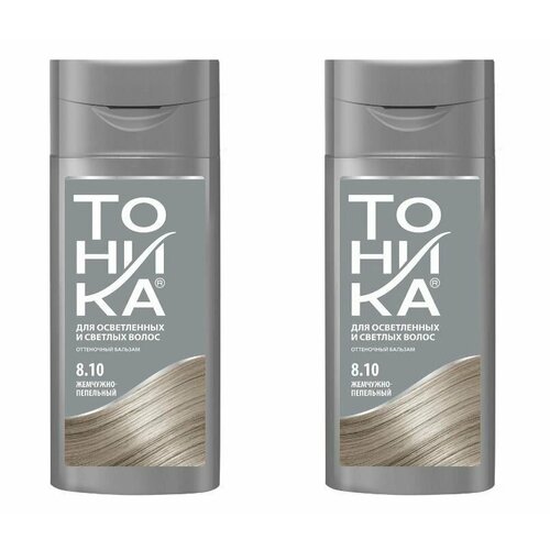 Тоника Бальзам оттеночный для волос 8.10 Жемчужно-пепельный, 150 мл, 2 шт