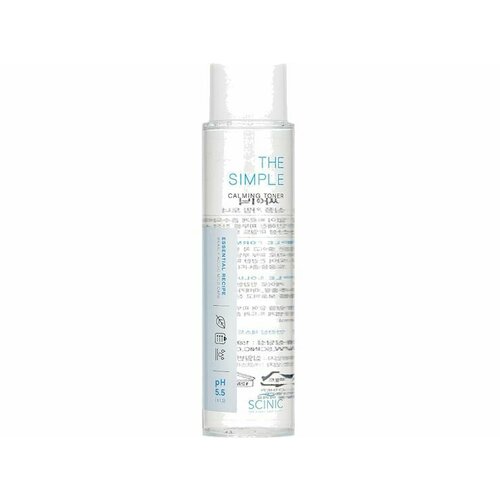 Успокаивающий тоник для чувствительной кожи SCINIC The Simple Calming Toner