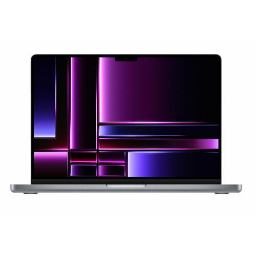 14.2" Ноутбук Apple MacBook Pro 14 2023 3024×1964, Apple M2 Pro, RAM 16 ГБ, SSD 512 ГБ, Apple graphics 16-core, macOS, space gray. русская раскладка