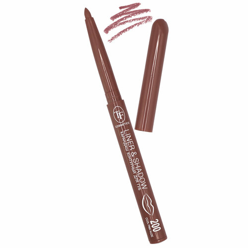 Карандаш для губ TF cosmetics автоматический Liner&Shadow, тон 200 cool pink nude / холодный розовый нюд