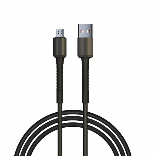 Кабель для зарядки XXL Micro USB, 2 м, Быстрая зарядка QC3.0, черный