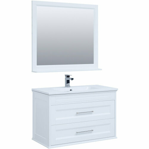 Комплект мебели Aquanet для ванной 258284 Белый