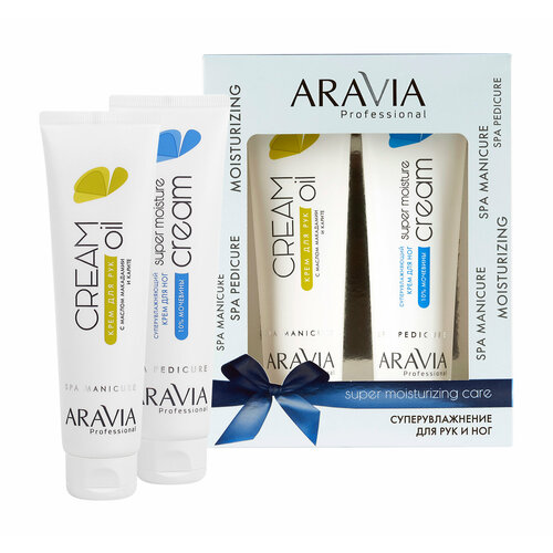 ARAVIA PROFESSIONAL Набор кремов Суперувлажнение Для Рук и Ног Super moisturizing care (2 элемента)