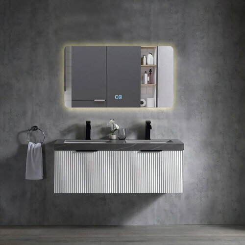 Зеркало для ванной Prisma 80*100 прямоугольное горизонтальное c подогревом