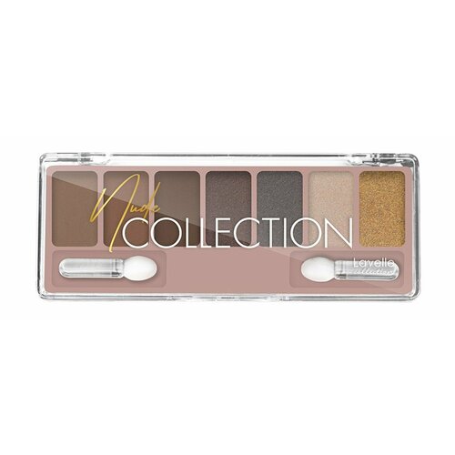 Палетка теней для век 5 коричнево золотистый нюд Lavelle Collection Nude Collection Palette