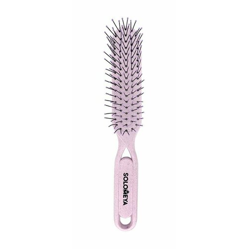 Расческа для распутывания сухих и влажных волос Solomeya Detangler Hairbrush for Wet & Dry Hair Pastel Lilac
