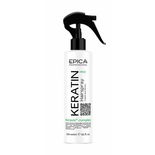 Спрей для реконструкции и глубокого восстановления волос Epica Professional Keratin Pro Hairspray
