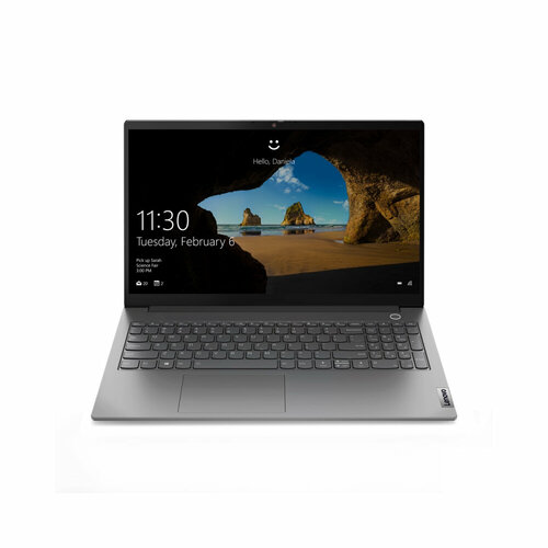 Ноутбук 15.6" FHD LENOVO ThinkBook 15 G2 ITL gray (Core i3 1115G4/4Gb/256Gb SSD/VGA int/FP/noOS) ((20VE007SAK))