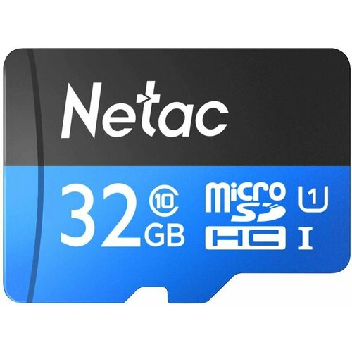 Карта памяти MicroSDHC 32 Гб Netac P500 (NT02P500STN-032G-R) Class 10