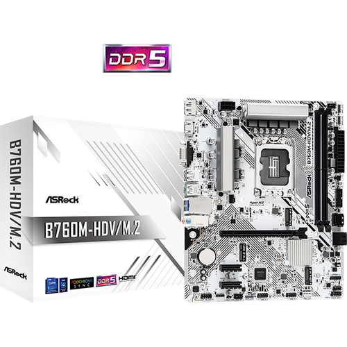 Материнская плата Asrock B760M-HDV/M.2