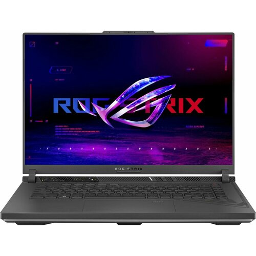 Ноутбук игровой ASUS ROG Strix G614JZ-N4077 90NR0CZ1-M005M0, 16", IPS, Intel Core i7 13650HX 3.6ГГц, 14-ядерный, 16ГБ DDR5, 1ТБ SSD, NVIDIA GeForce RTX 4080 для ноутбуков - 12 ГБ, без операционной системы, серый