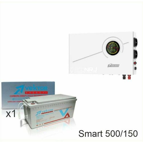 ИБП Powerman Smart 500 INV + Vektor VPbC 12-150