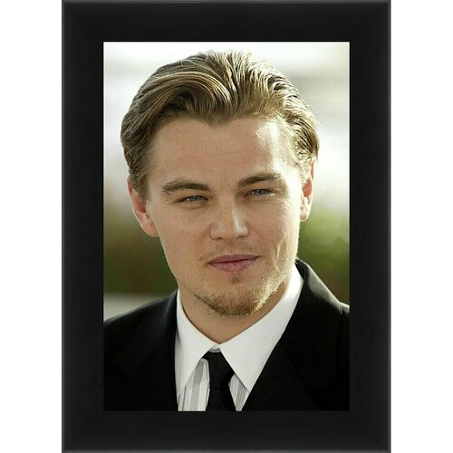 Плакат, постер на бумаге Леонардо Ди Каприо. Leonardo DiCaprio. Размер 42 х 60 см