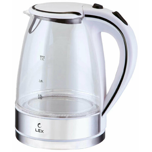 Чайник электрический LEX LX 3004-2, белый