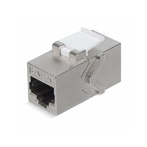 Проходной адаптер Cabeus , RJ45-RJ45 (8p8c), категория 6a, экранированный CA-8p8c-C6a-SH