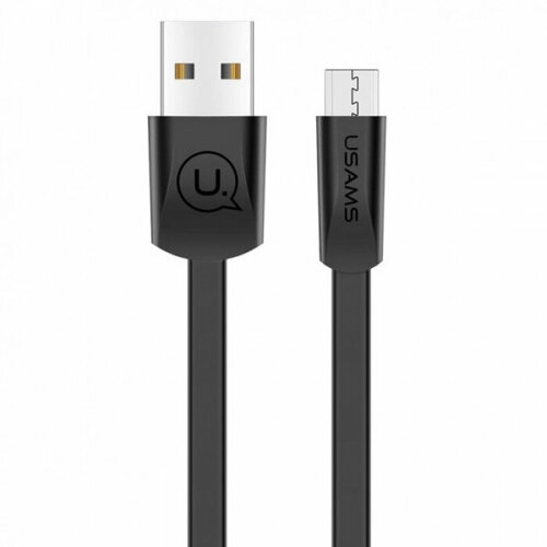 USAMS US-SJ201 Плоский дата кабель USB to MicroUSB (120 см)