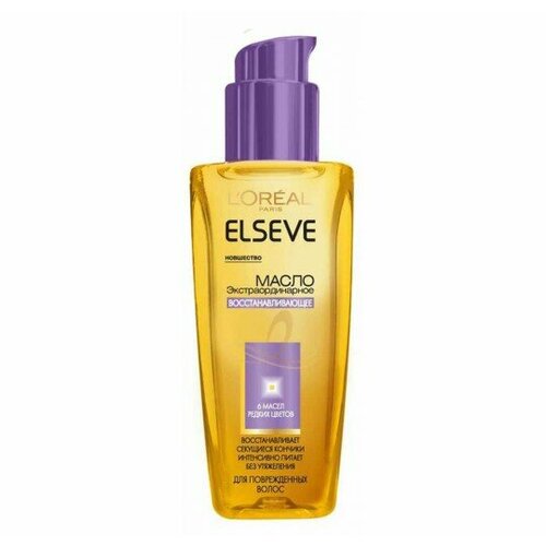 Масло для секущихся кончиков L'Oreal Paris Elseve экстраординарное, 100 мл