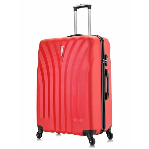 Чемодан L'case Phuket Ch0662, 133 л, размер L, красный