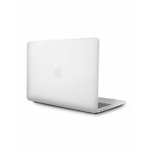 Чехол-накладка для MacBook Air 15" (2023) A2941 (M2) прозрачный матовый пластик, ударопрочный