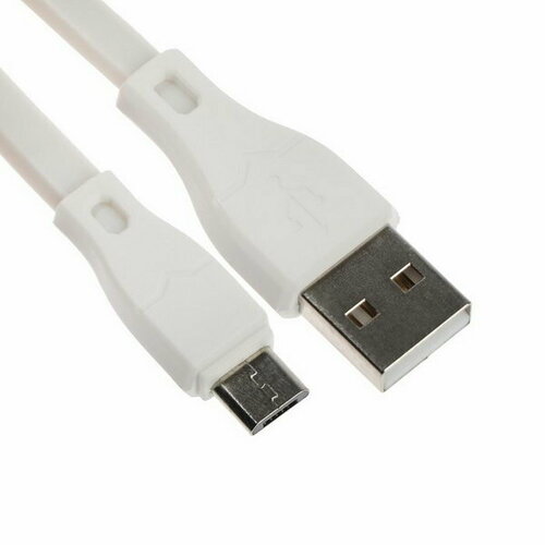 Кабель BL-625, microUSB - USB, 2.1 А, 1.2 м, ПВХ, белый