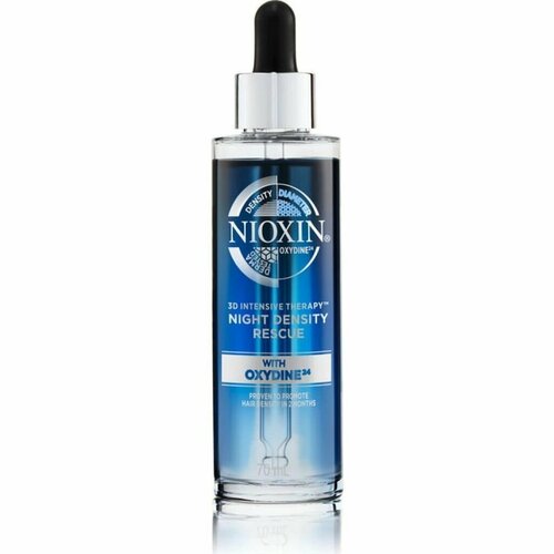 Ночная сыворотка для увеличения роста волос, Nioxin Intensive Treatment , 70 мл