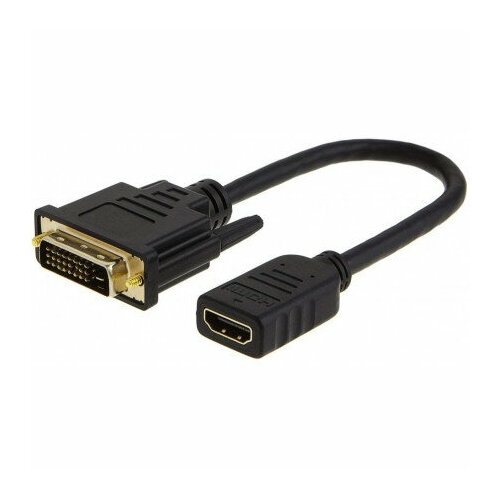 Адаптер Ks-is KS-446 HDMI (F) в DVI-D (M) двунаправленный