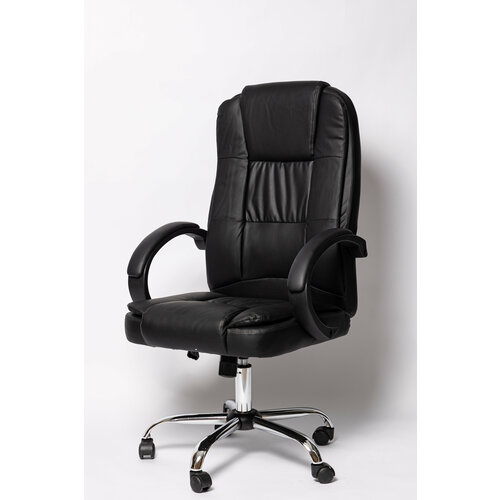 Кресло руководителя UT-C300 эко. кожа, черный, офисное, компьютерное