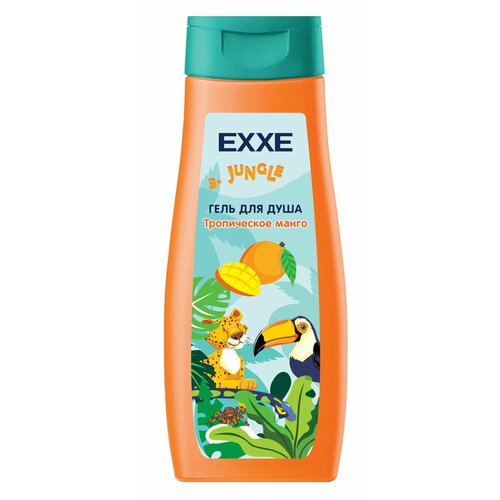 EXXE Гель для душа детский серия Великая страна Тропическое манго, 400 мл