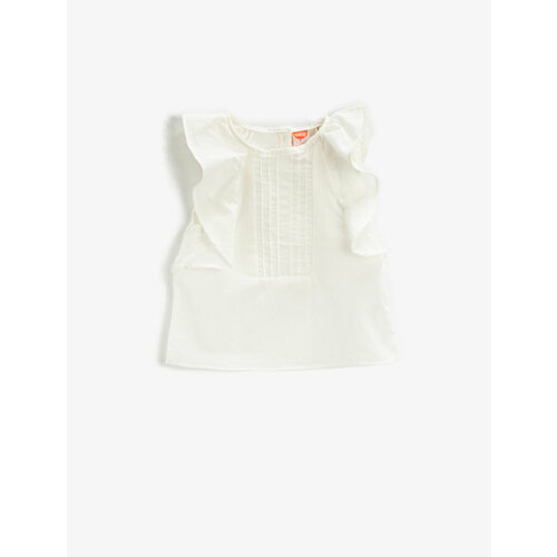 Рубашка KOTON, размер 6-9 месяцев, бежевый