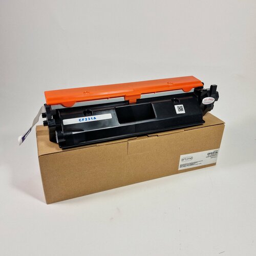 Тонер картридж CF231A, E-Line, для HP LaserJet Ultra M230sdn, M206, черный, 5000 листов