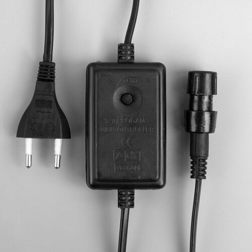 Контроллер Luazon Lighting для светового шнура 13 мм, 8 режимов, 220 В, 2-pin (комплект из 4 шт)